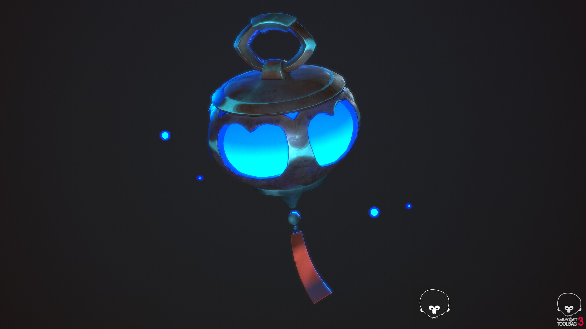 ArtStation - Stylized Hand-painted Lantern