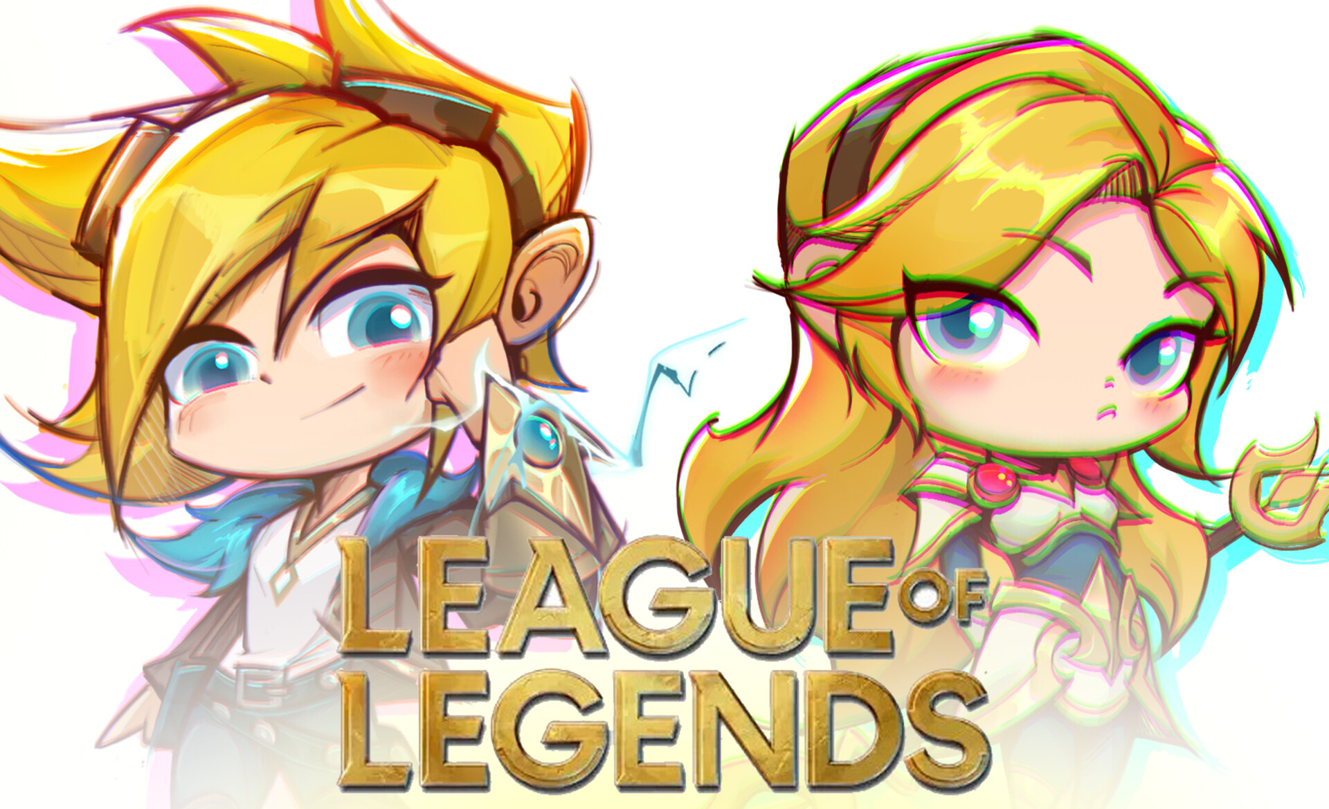ArtStation - League of Legends Little heroes。