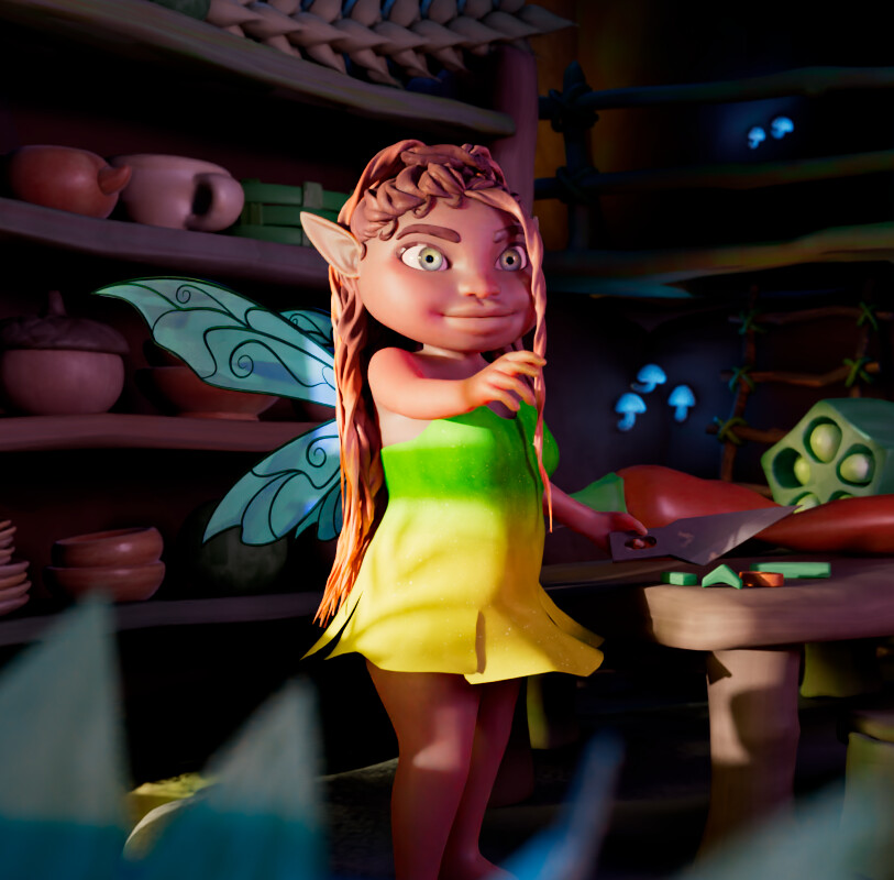 ArtStation - Fairy Kitchen