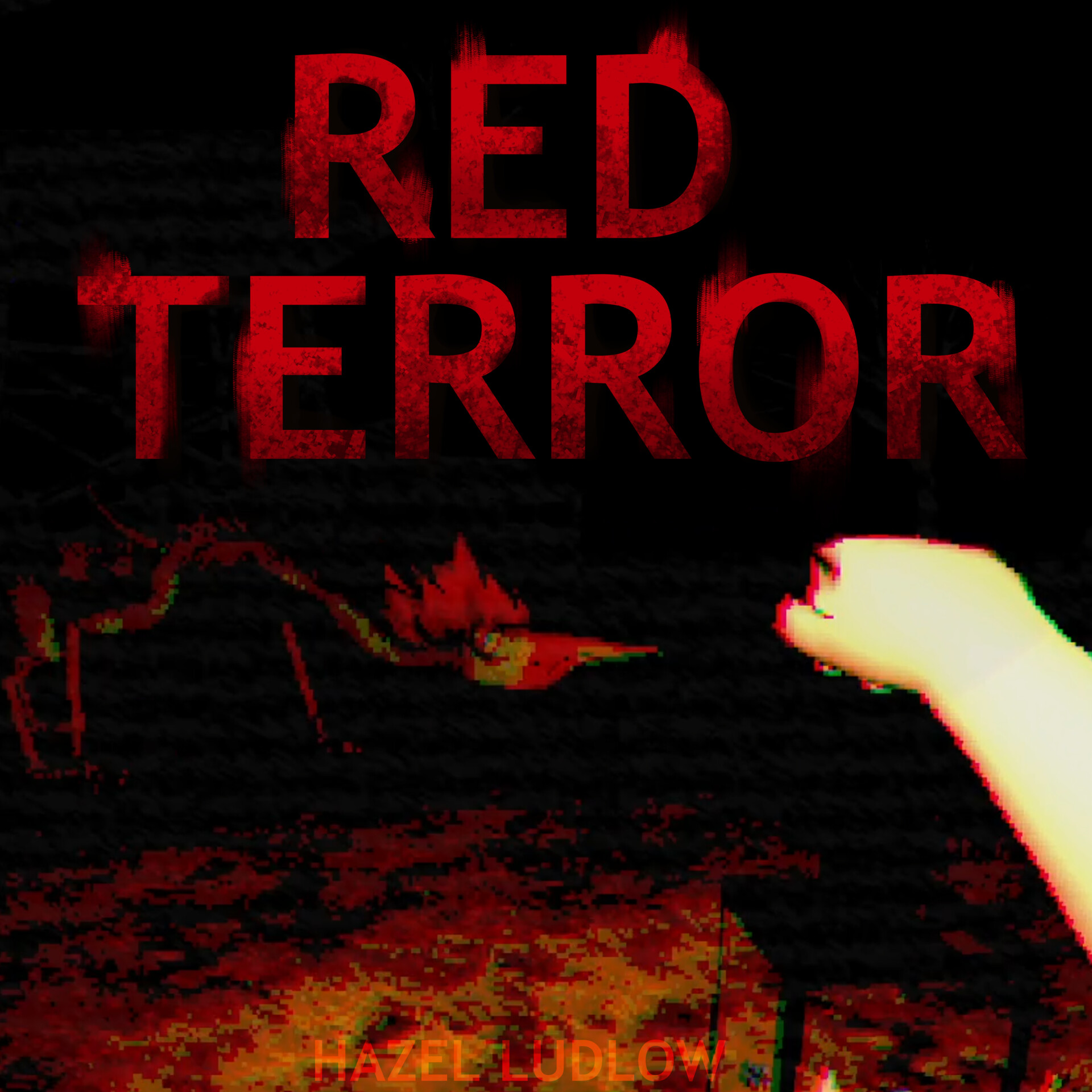 ArtStation - RED TERROR - Low poly monster design and model