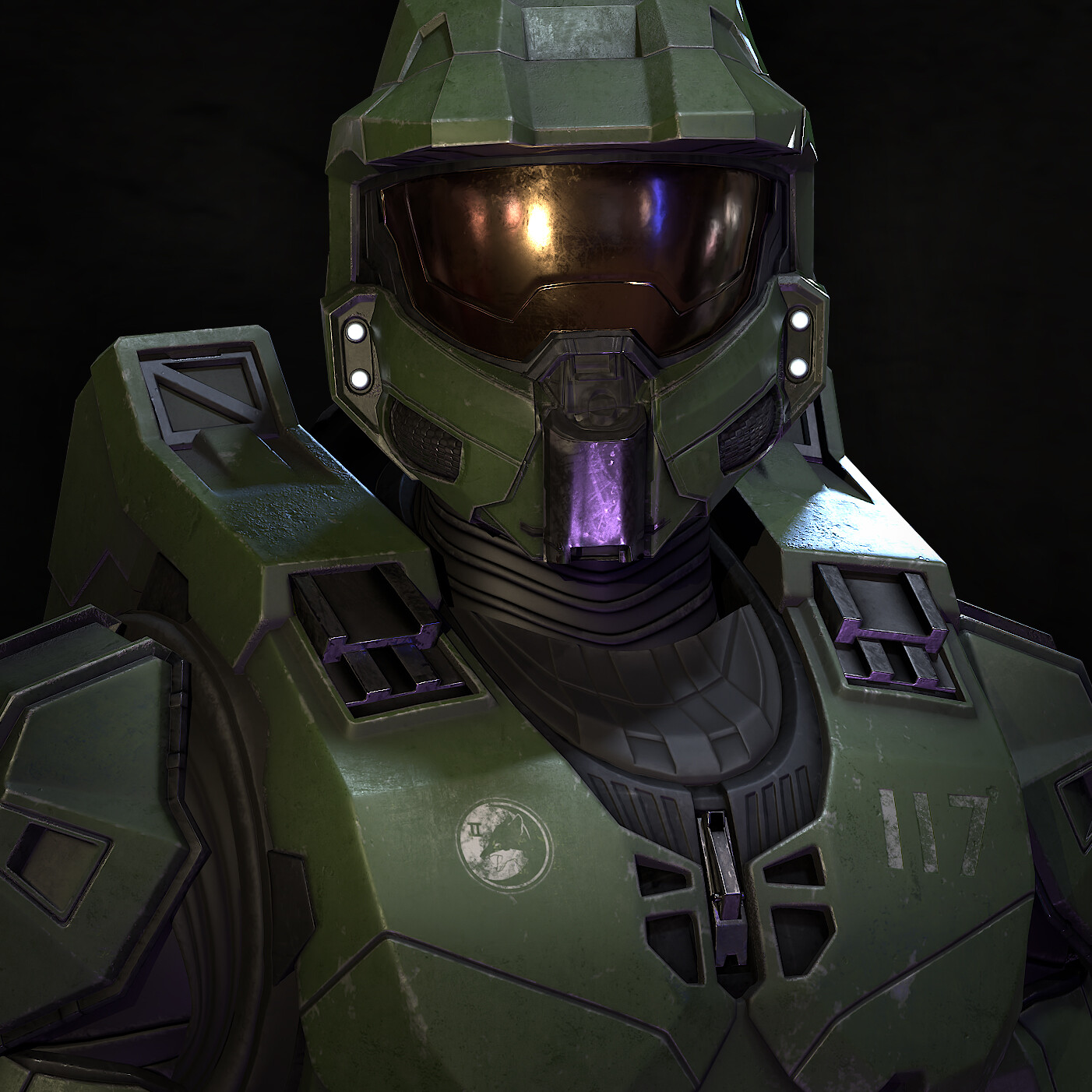 ArtStation - Master Chief, Halo