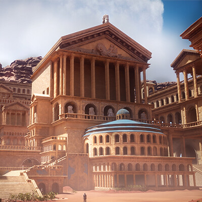 ArtStation - Ancient Rome Ruins