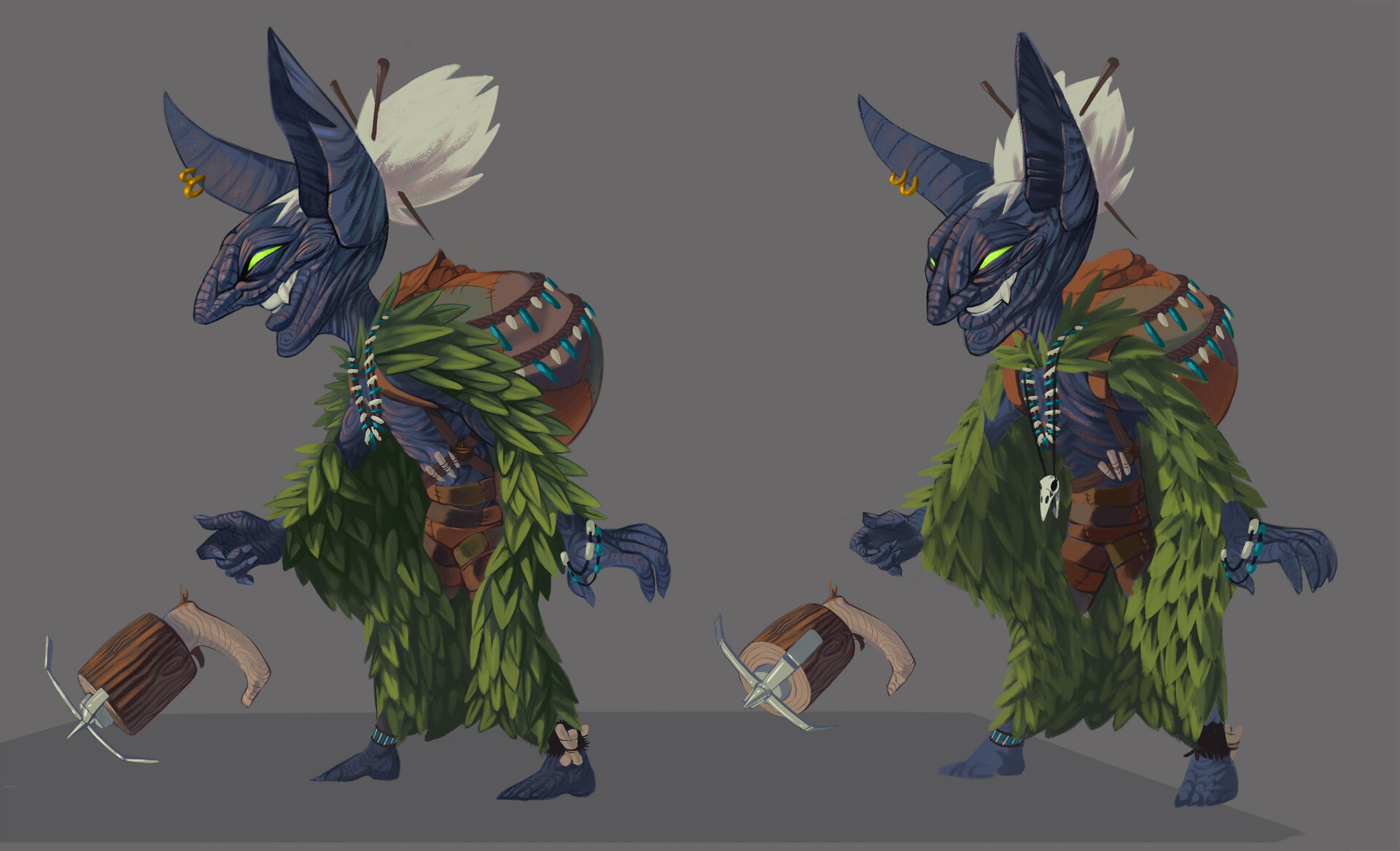 ArtStation - The Talon Moon: Loot Goblin Concepts and Asset Art