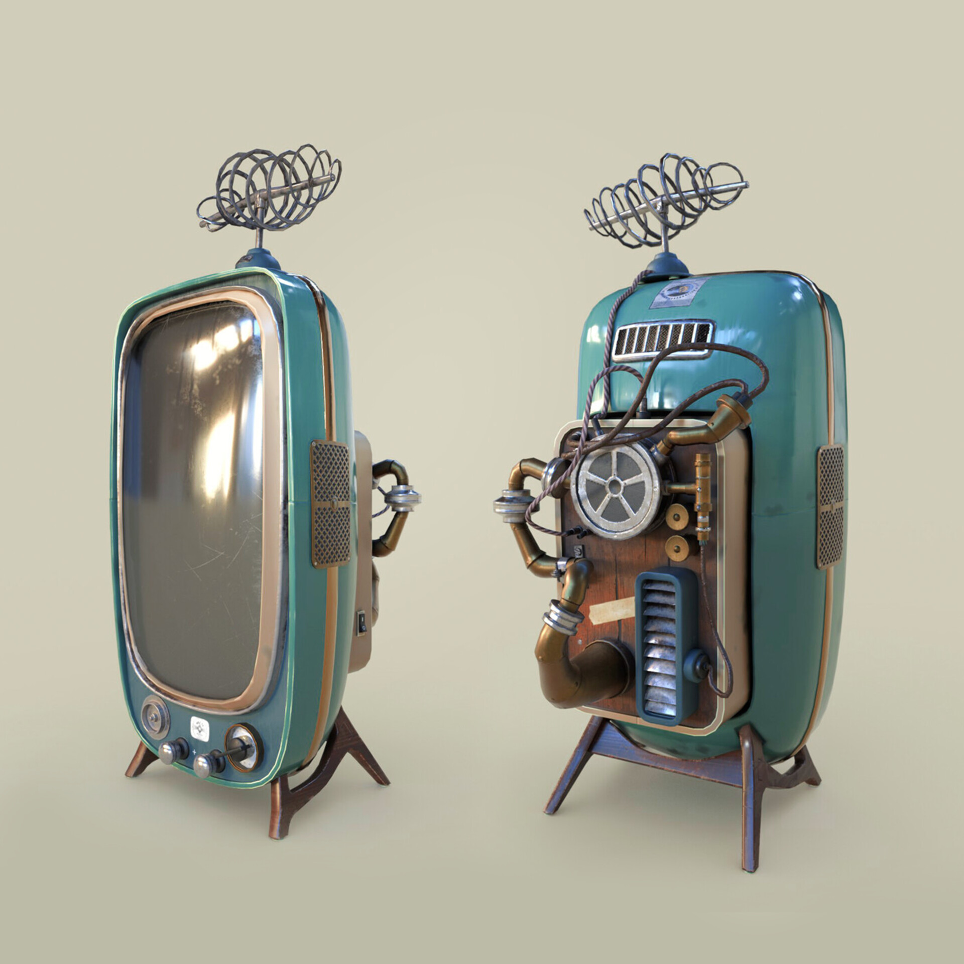 ArtStation - Retro TV