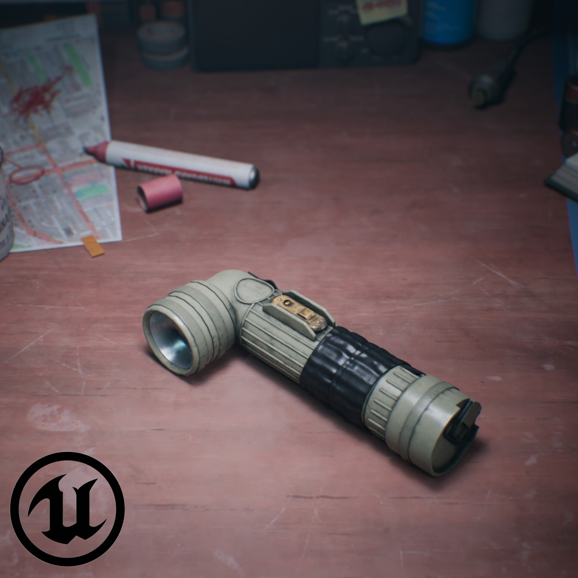 ArtStation - Flashlight - Fulton MX-991/U