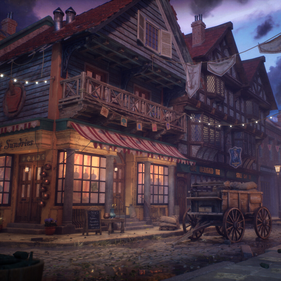 ArtStation - New Heaven Street (UE5) - Demo Reel 2024