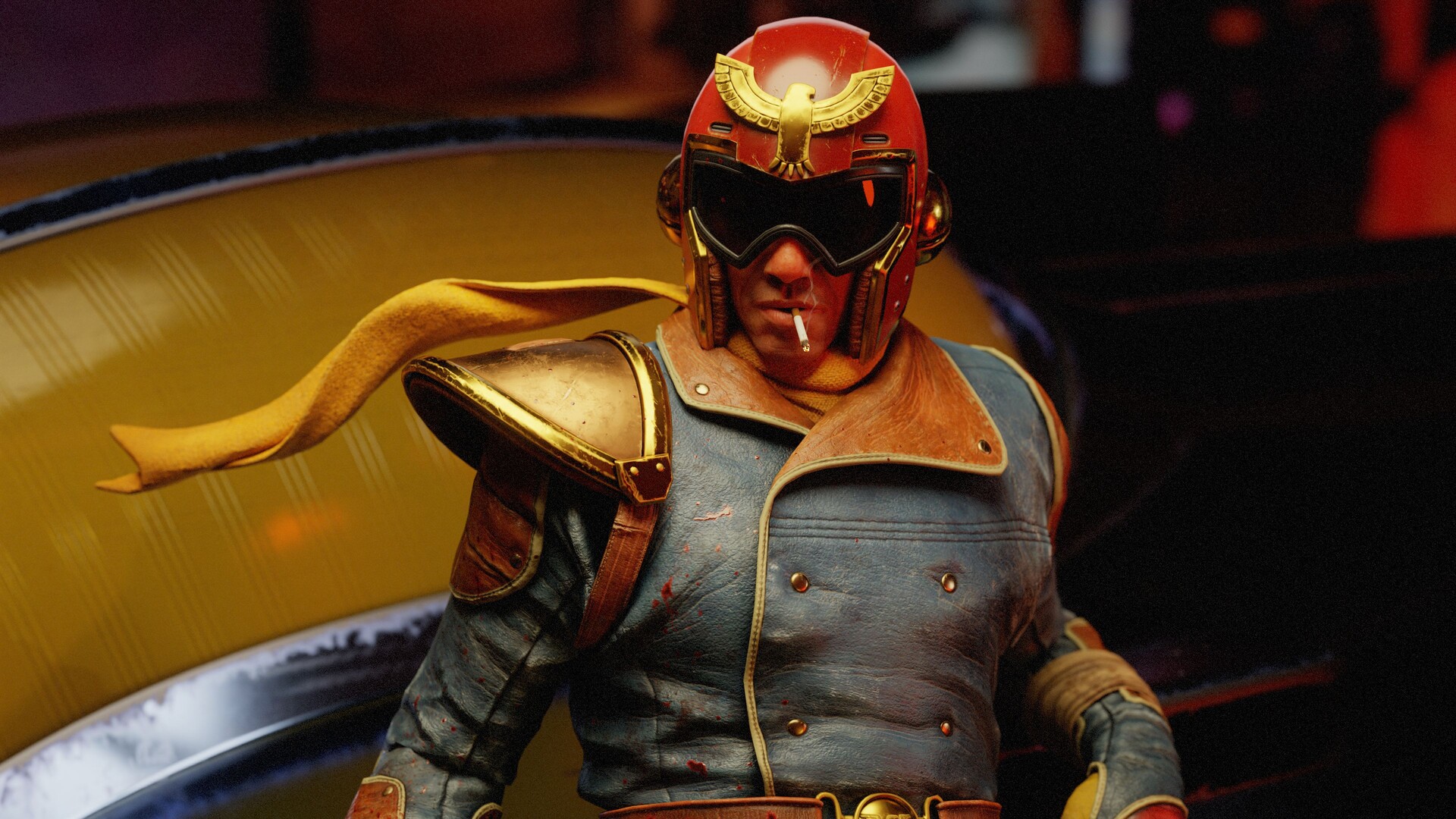 ArtStation - Captain Falcon with Blue Falcon (Fan Art)