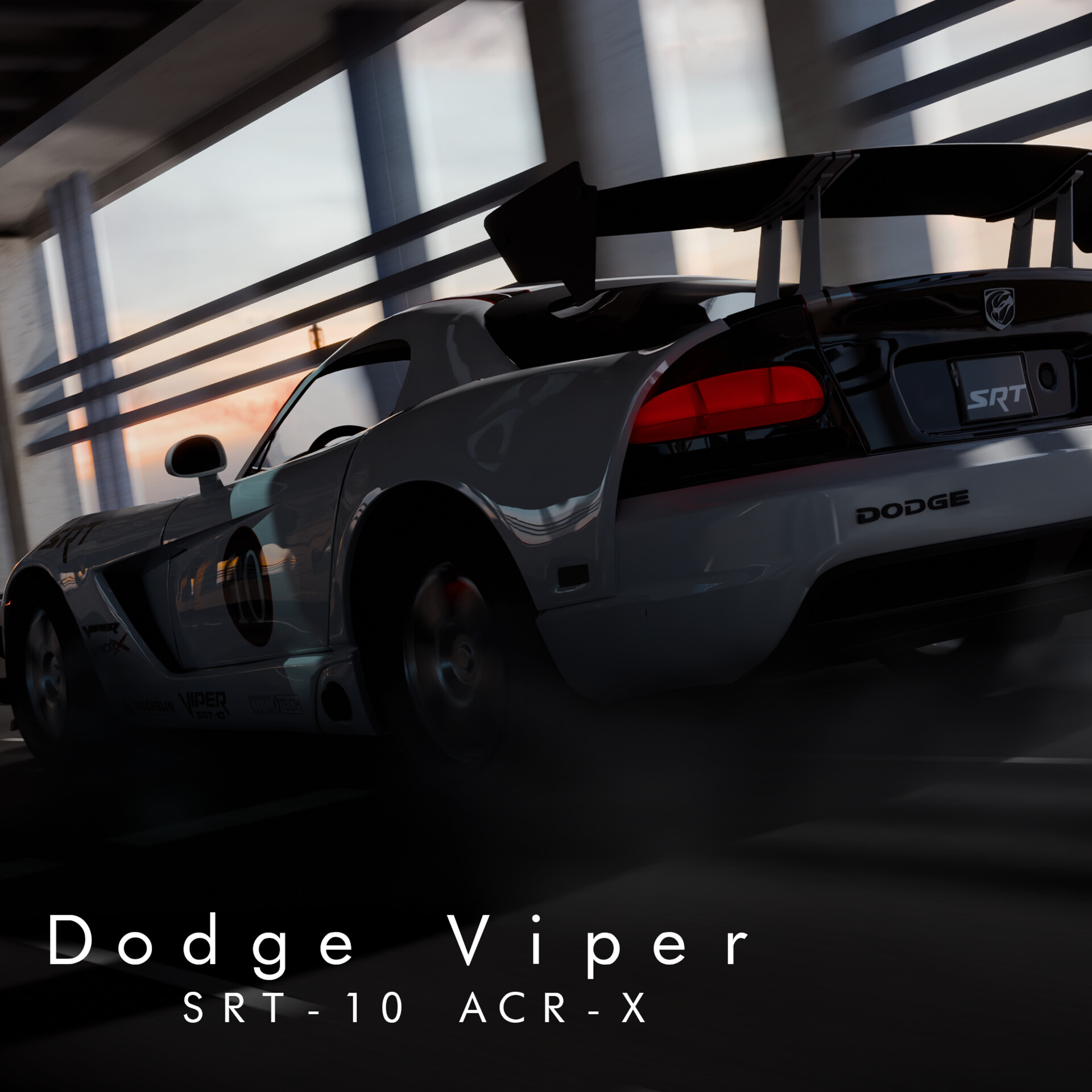 ArtStation - Dodge Viper SRT-10 ACR-X