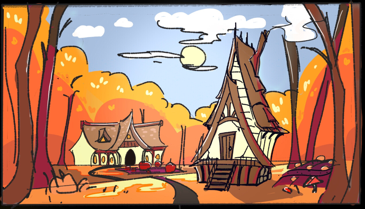 Hannah Beck - The Pumpkin Plot - Concept Art