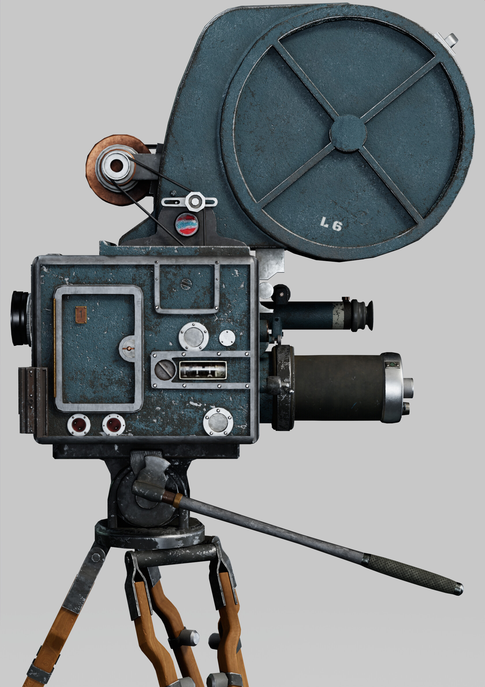 ArtStation - ILM Motion Control 'Rama' Camera Texturing