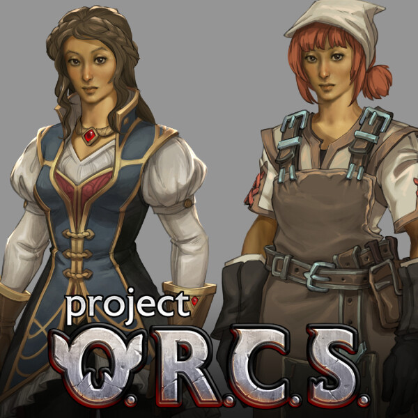 ArtStation - Project ORCS: Character Skin Designs