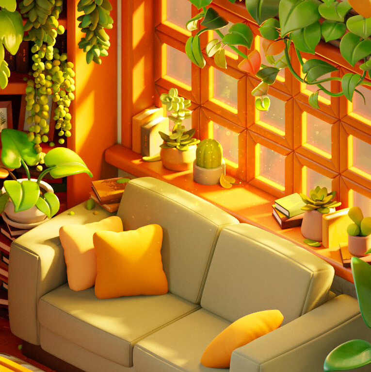 ArtStation - The Botany Room