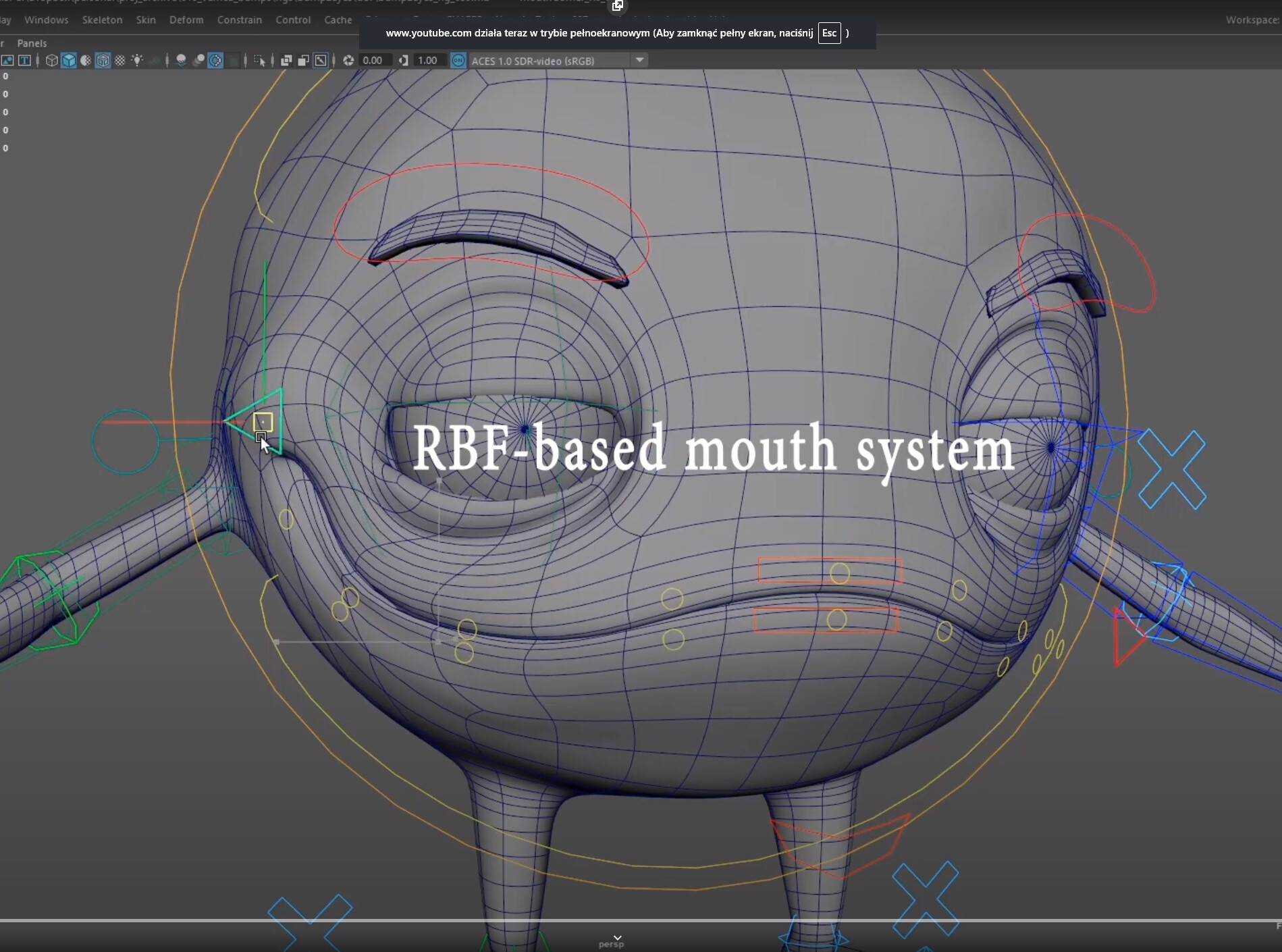 ArtStation - RBF-based mouth system