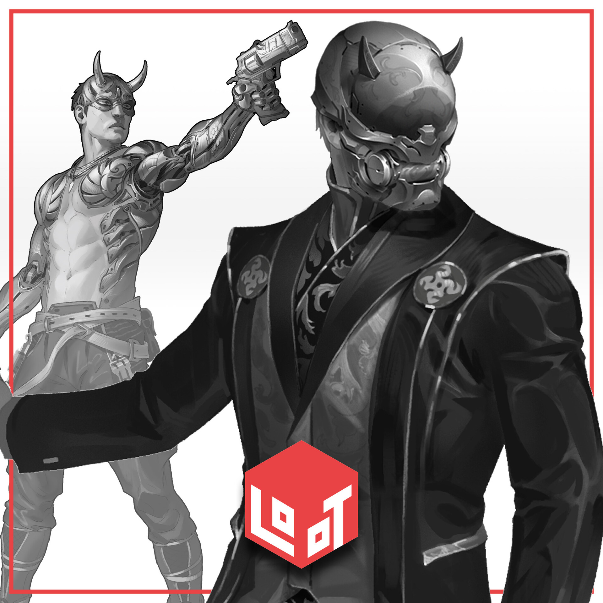 ArtStation - Neon Warriors concepts