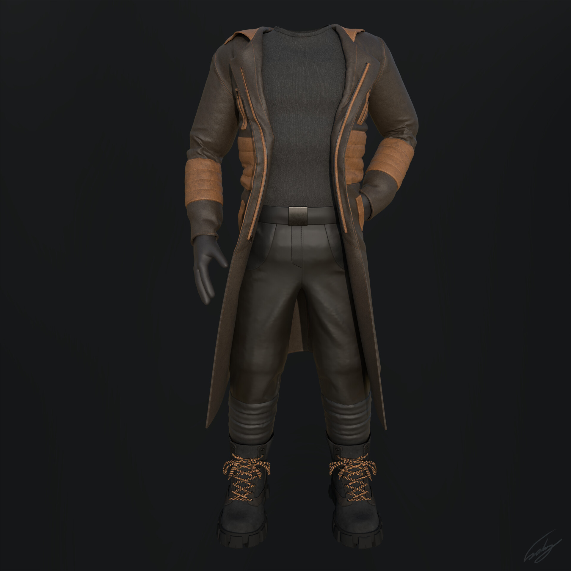 ArtStation - Headless Man of the Clothes