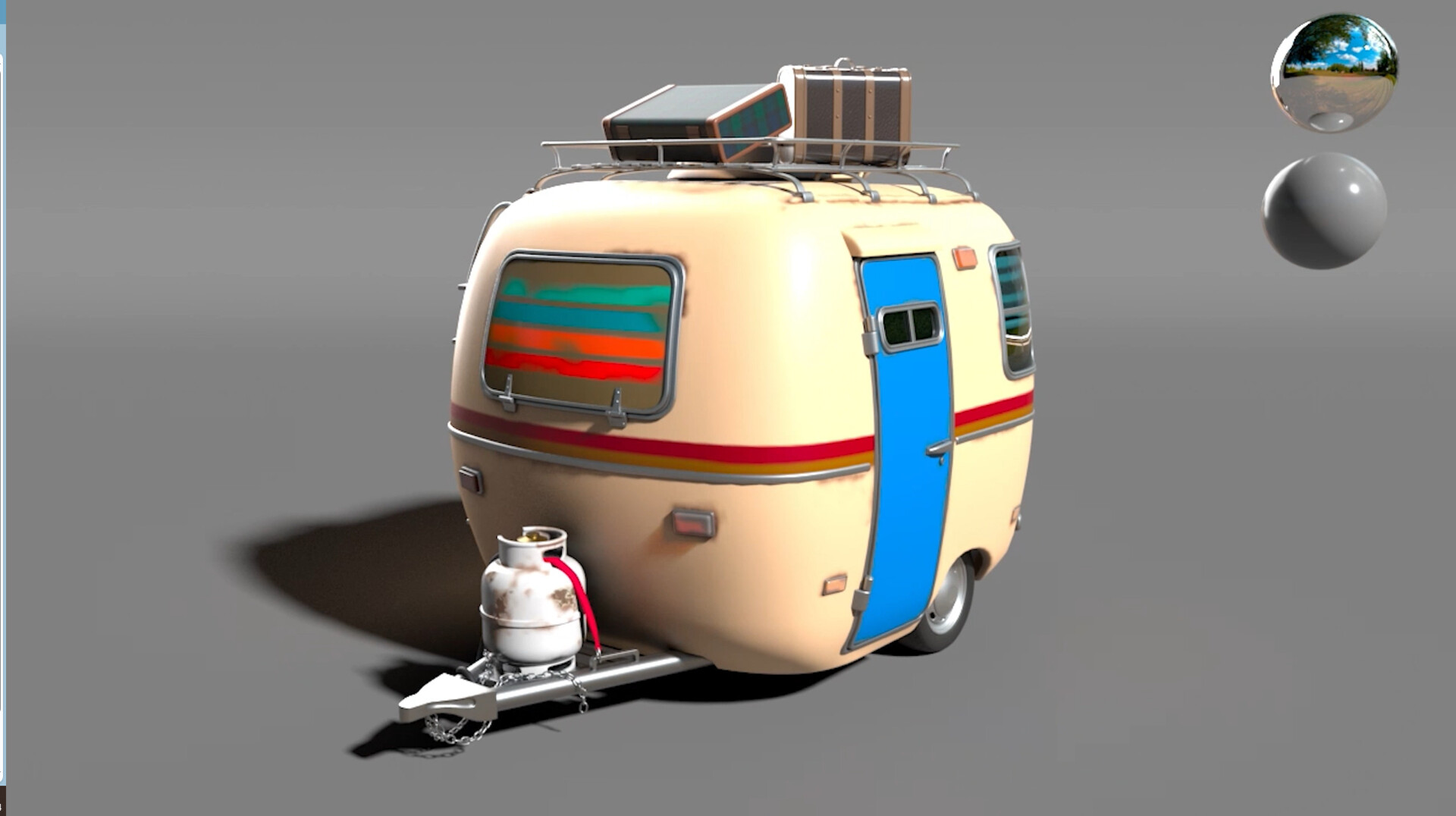 ArtStation - Camper Texturing - 3D