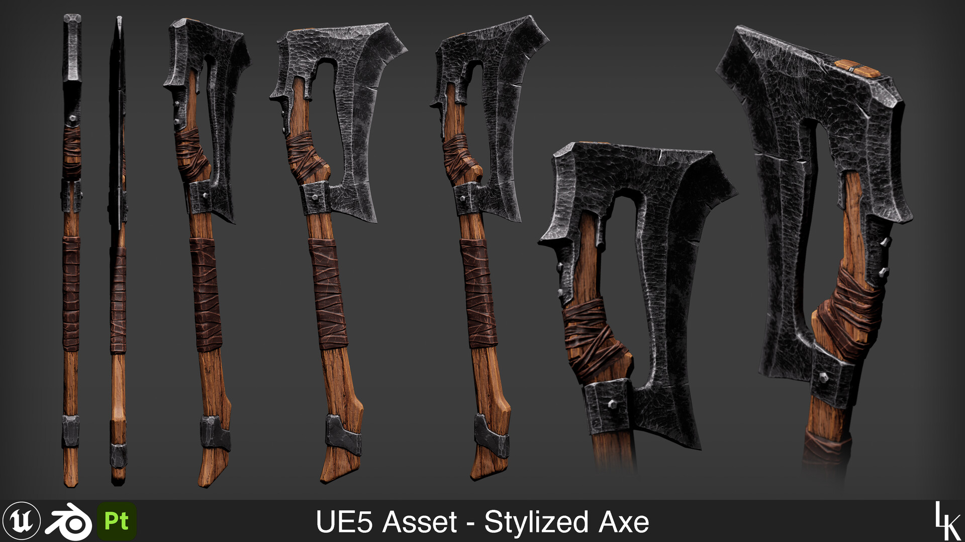 ArtStation - Stylized Axe