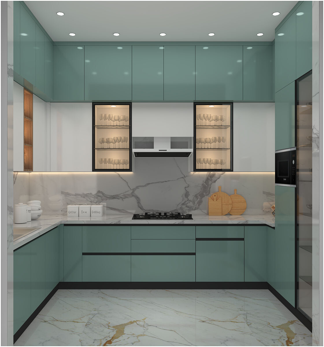 ArtStation - Acrylic Kitchen