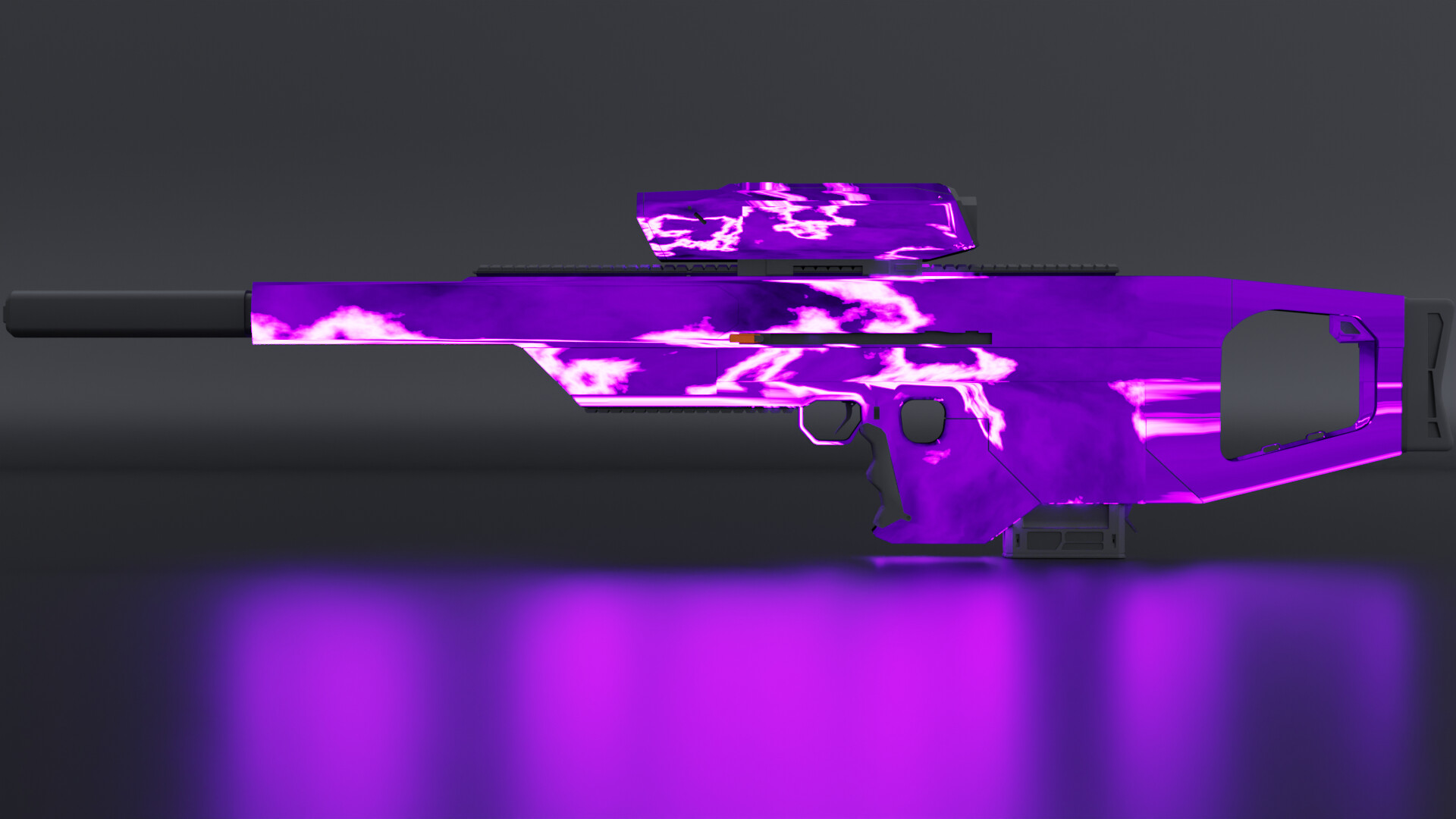 ArtStation - Thunder Plasma Animated Weapon Skin