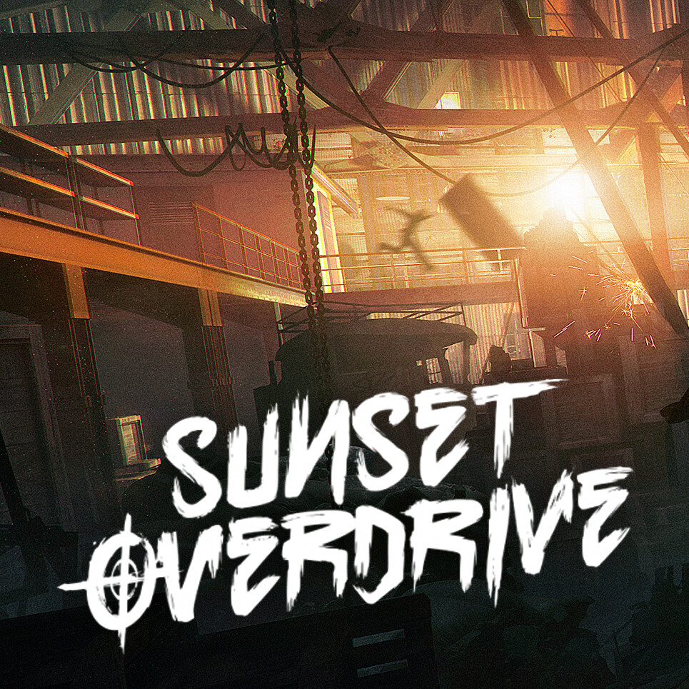 ArtStation - Sunset Overdrive cinematic- Key Art