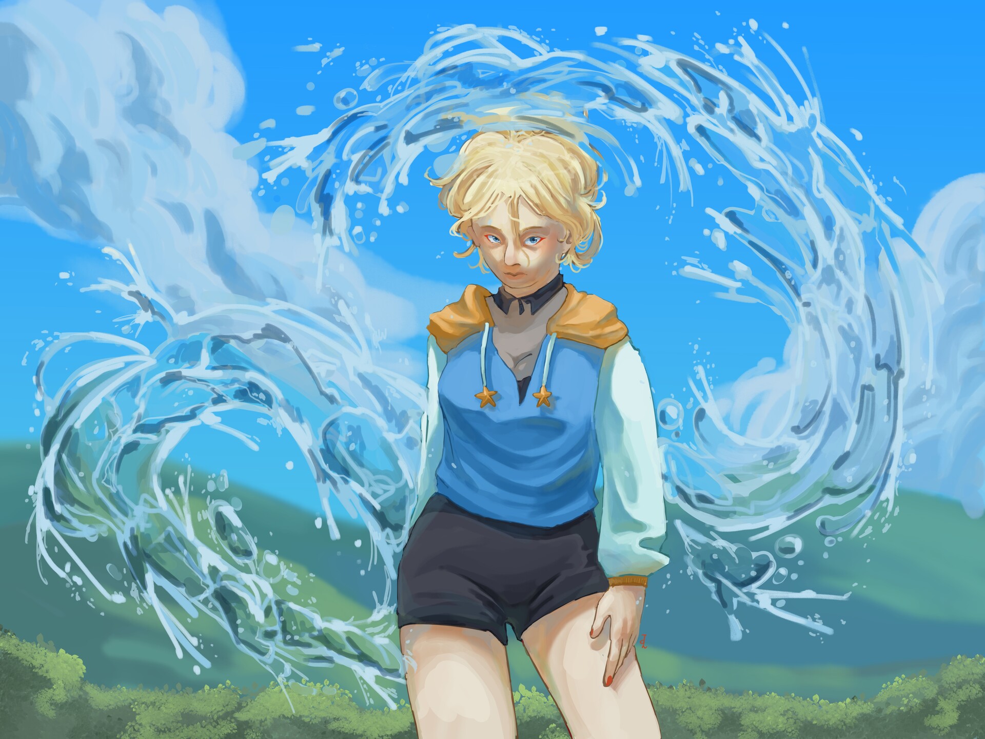 ArtStation - La fille de l'eau