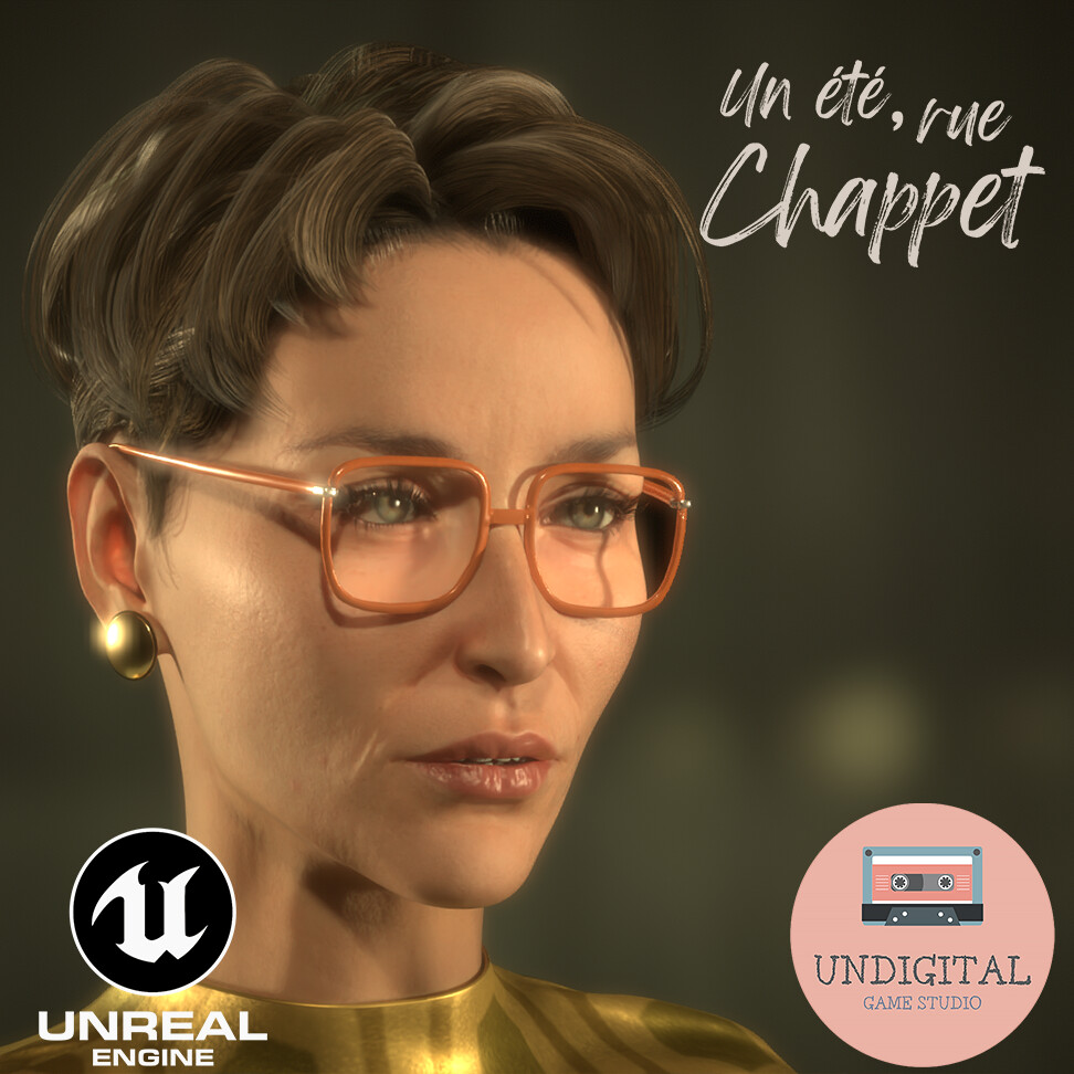 ArtStation - Breakdown Vivienne-Un été rue Chappet