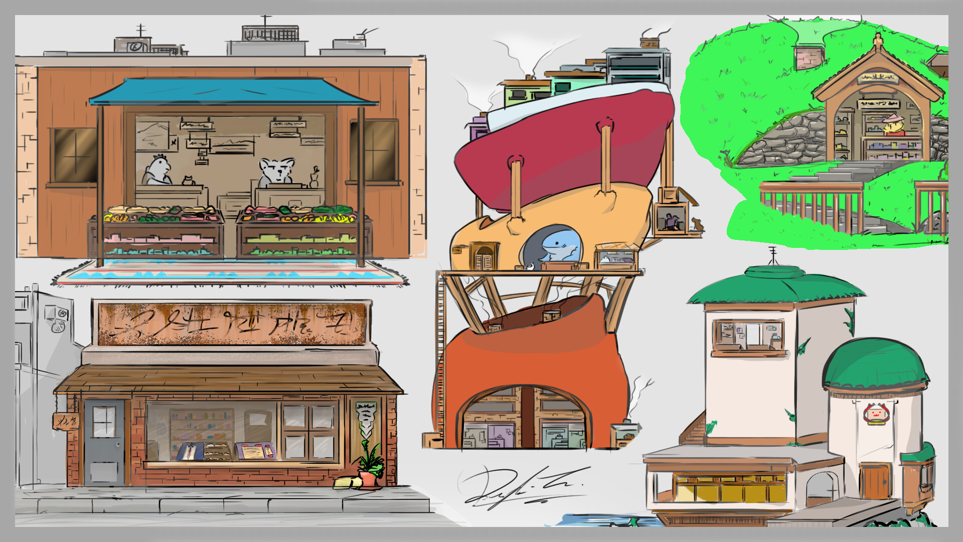 ArtStation - Storefront Stories