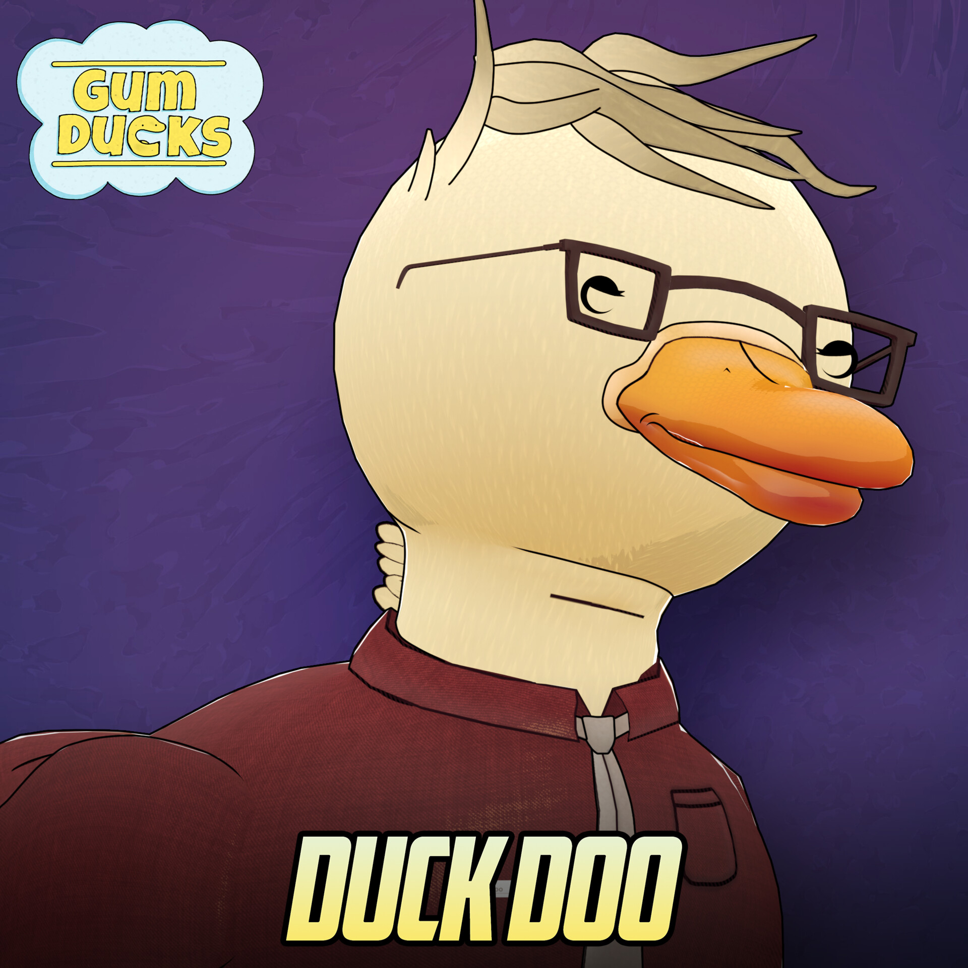 ArtStation - Gum Ducks: Duck Doo Character Model
