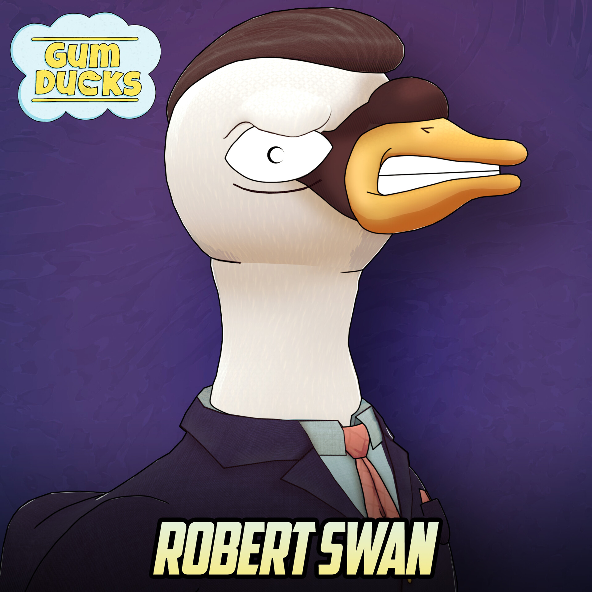 ArtStation - Gum Ducks: Robert Swan Character Model
