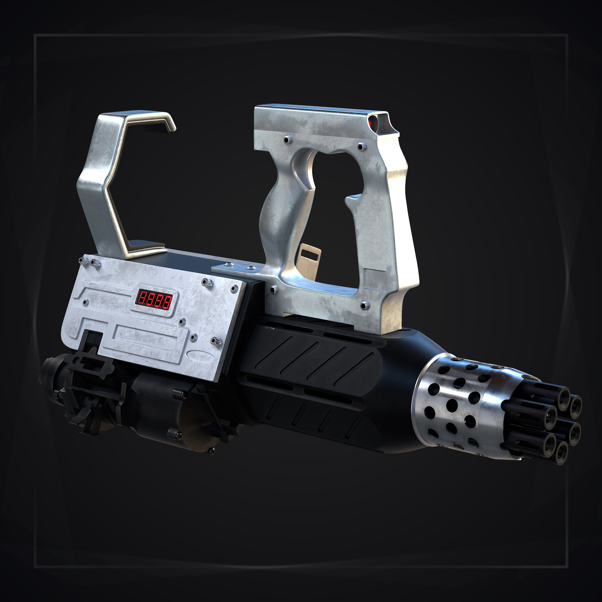 ArtStation - Nemesis Minigun