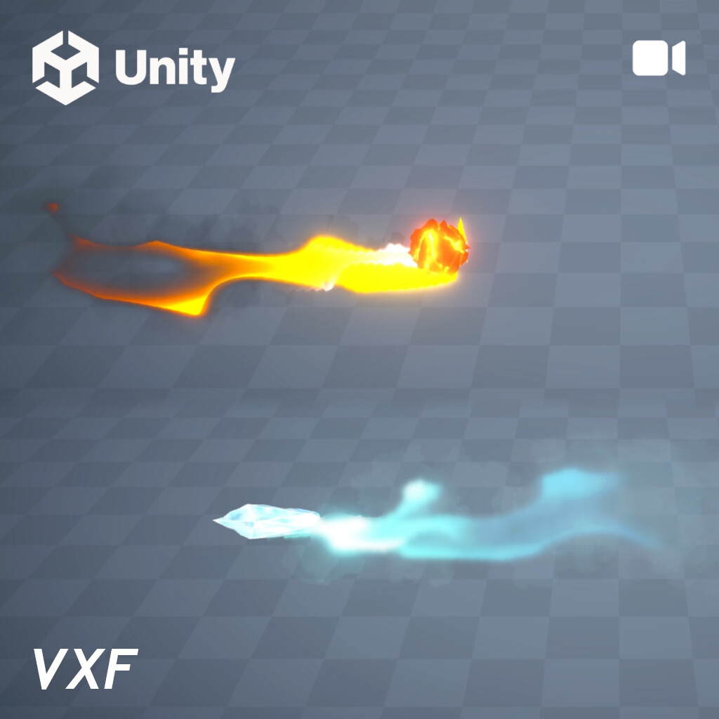 ArtStation - Projectile Trails Unity VFX
