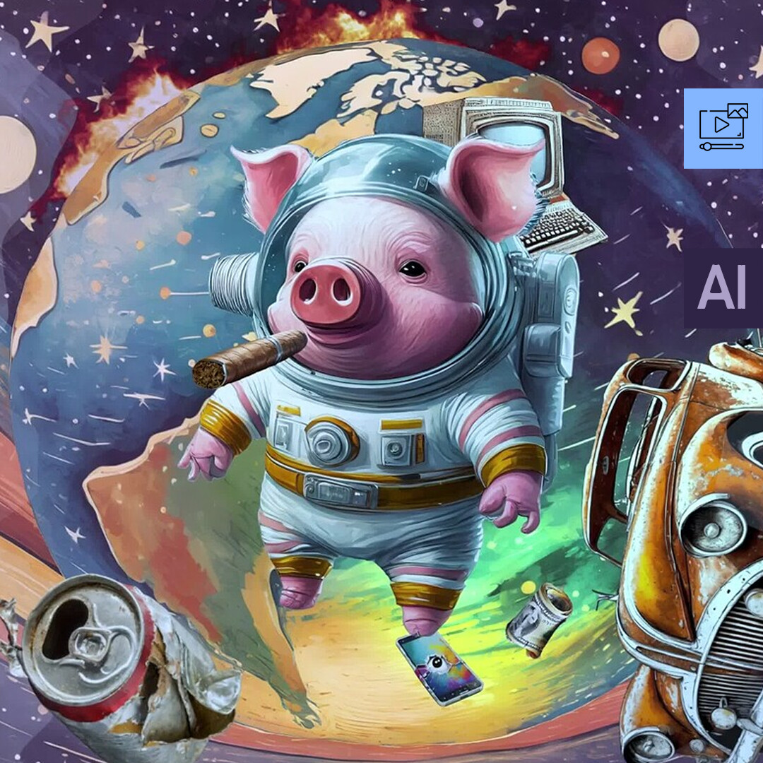 ArtStation - AI | Pigs In Space