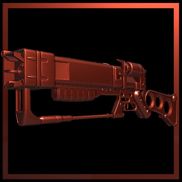 ArtStation - Laser gun | fallout 4