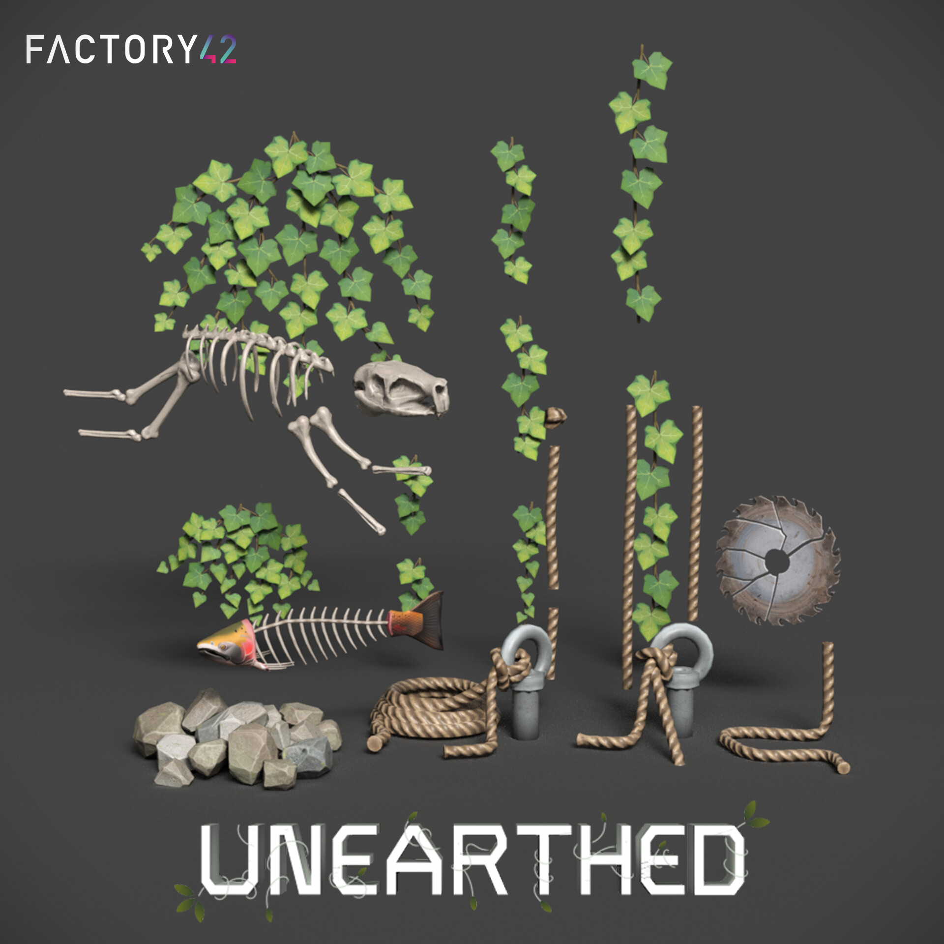 ArtStation - Unearthed Environment and Prop Game Assets