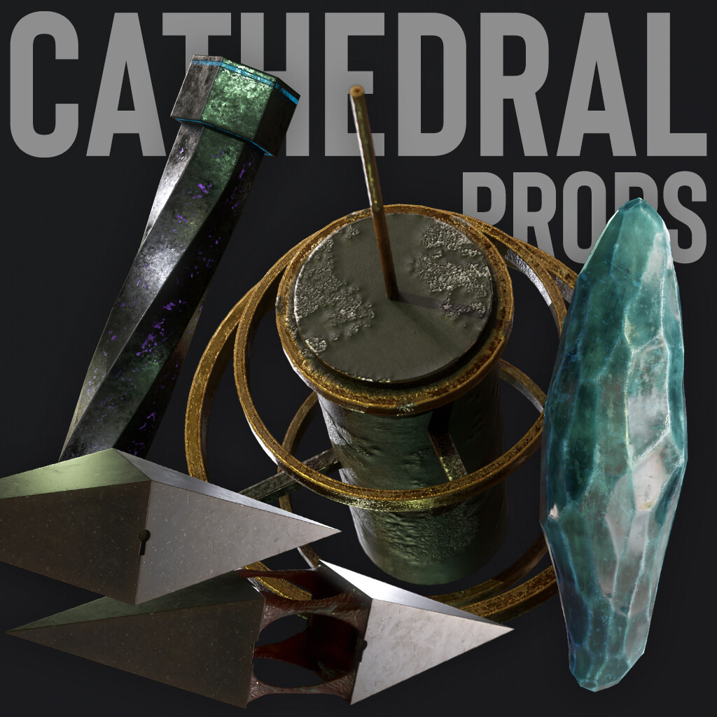 ArtStation - Cathedral Props