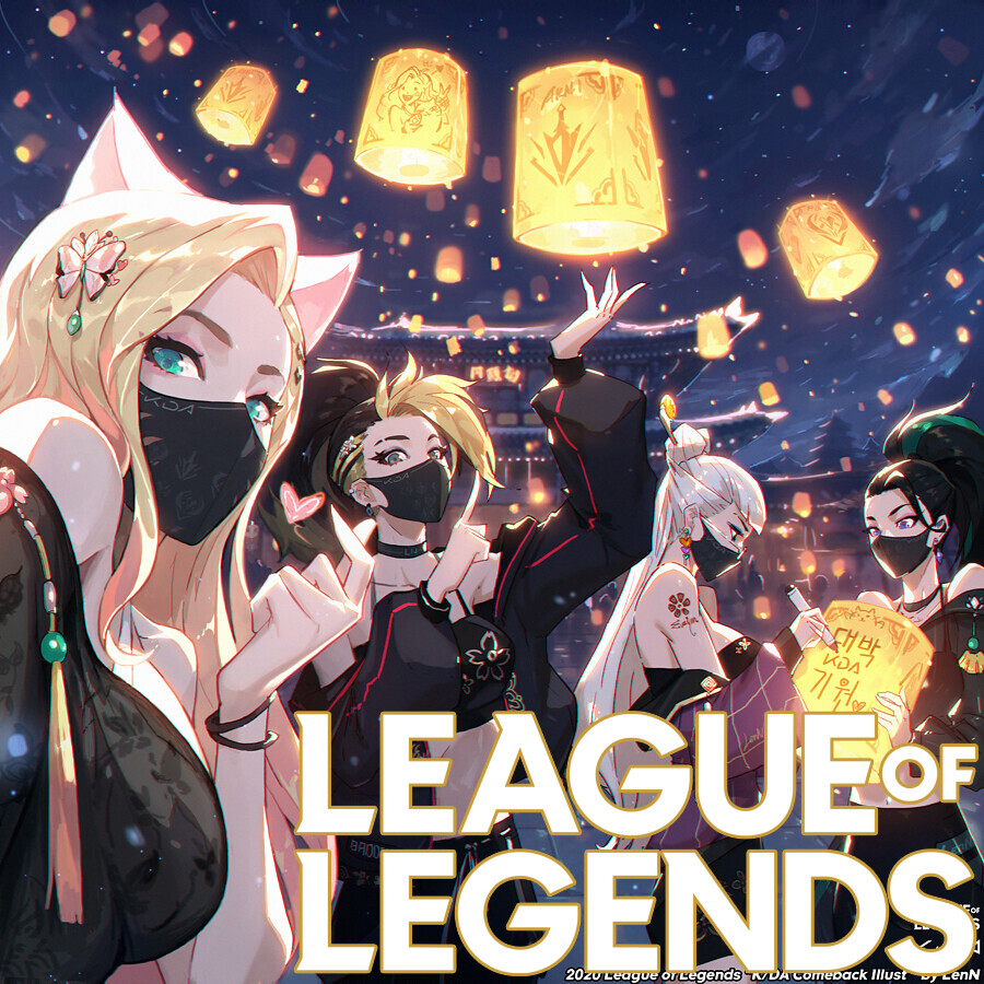 ArtStation - League of Legends K/DA COMEBACK Collab. (K/DA - BADDEST)