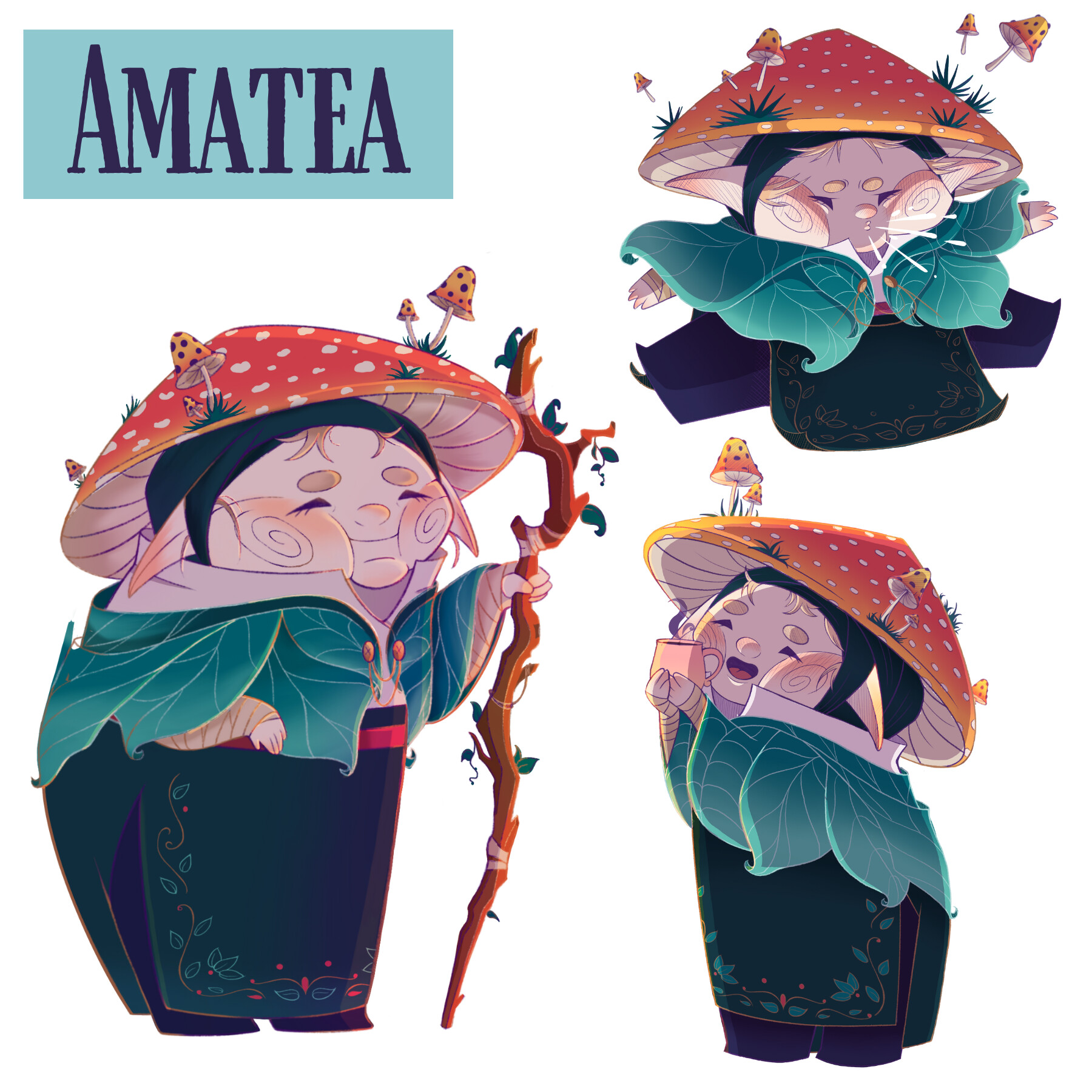 ArtStation - Amatea - Character Design