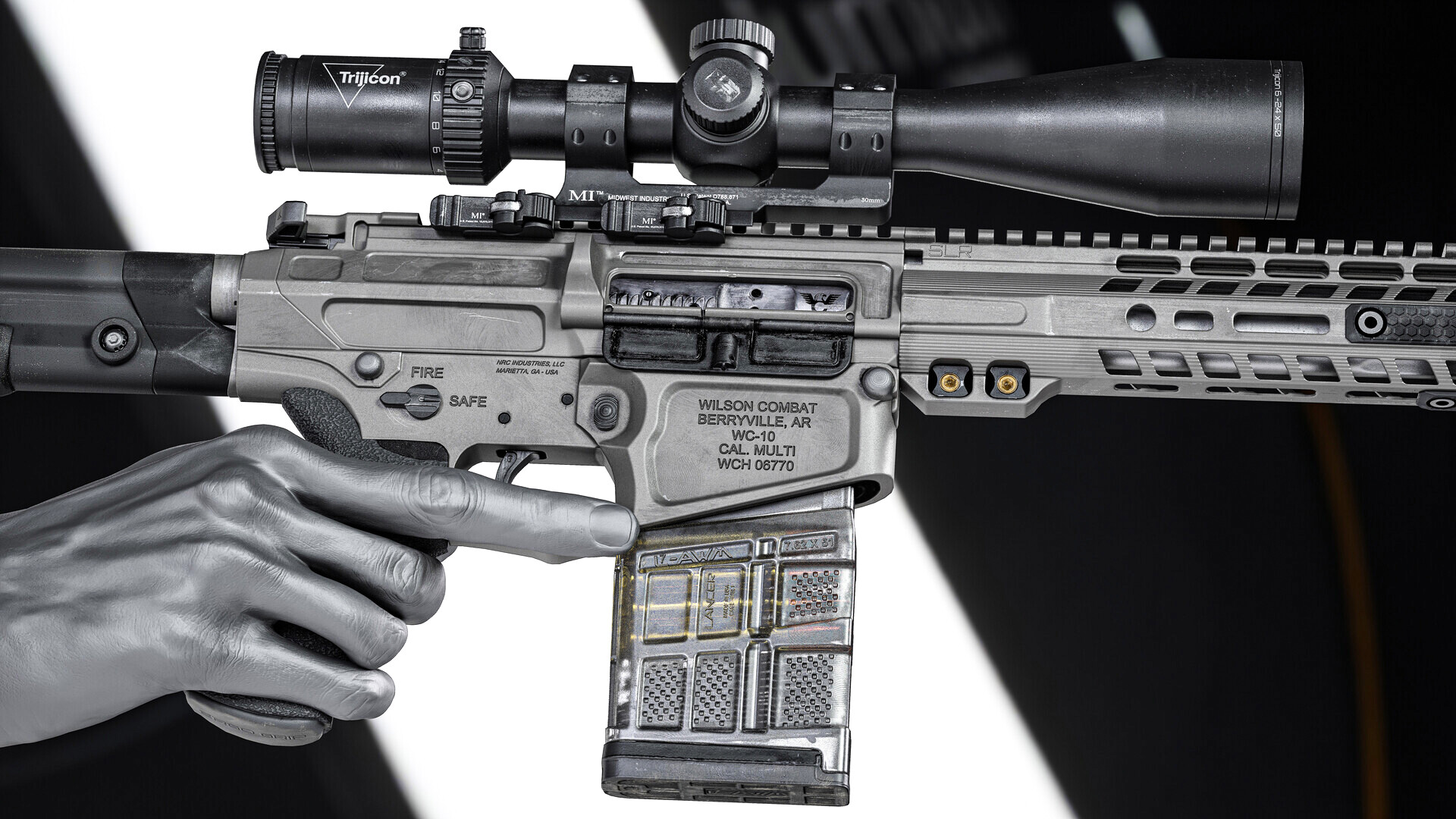 ArtStation - WILSON COMBAT AR-10