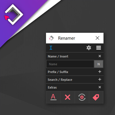 ArtStation - Python Tool for Maya: Renamer 2.1