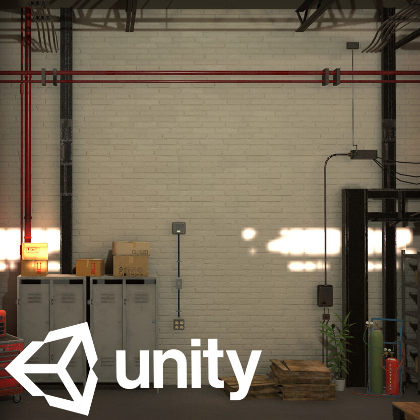 ArtStation - [Unity Environment] - Warehouse
