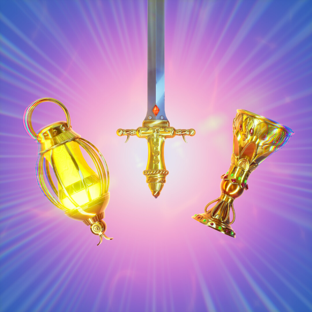 ArtStation - The Treasures of Swordquest