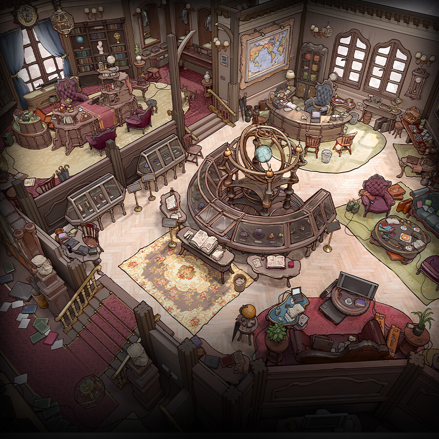 ArtStation - Agency Office - Laundry Files