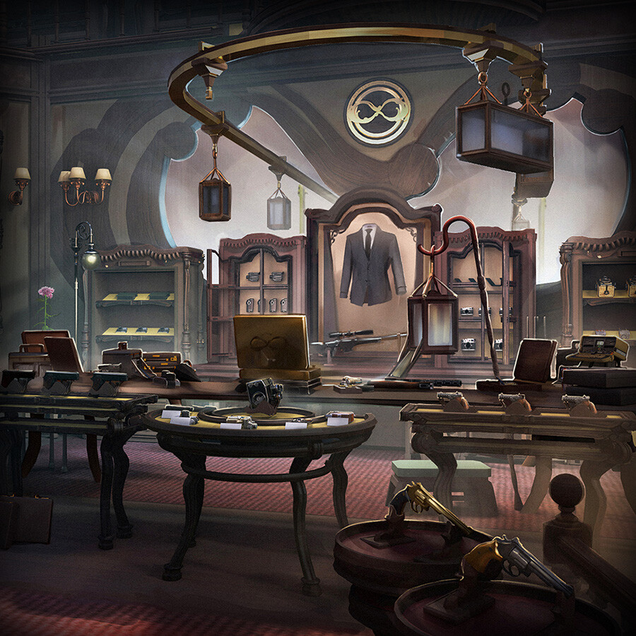 ArtStation - Agency Armory - Laundry Files