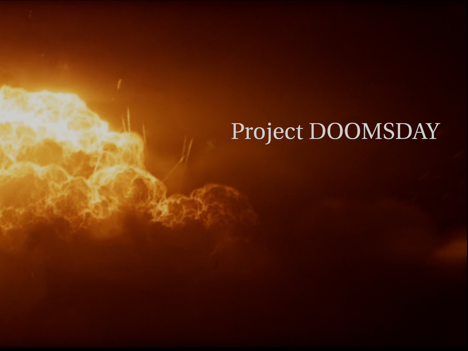 ArtStation - Project DOOMSDAY