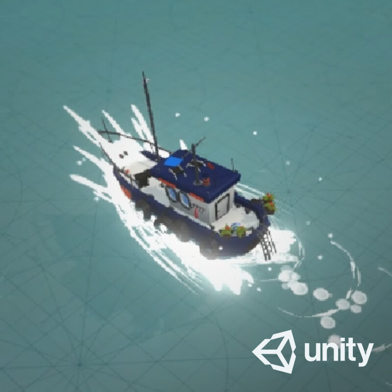ArtStation - VFX Boat Trail
