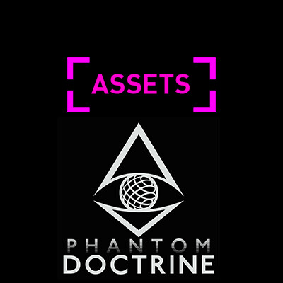 ArtStation - Phantom Doctrine - texture work/logo design