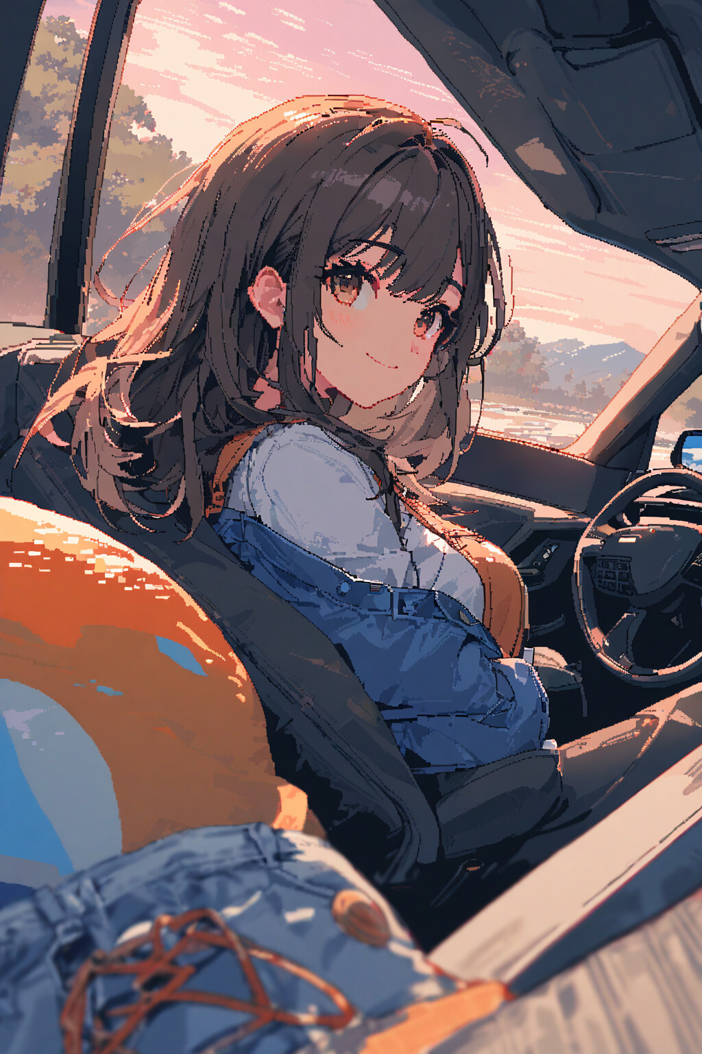 ArtStation - May 25, 2024. On the Pacific Coast Highway in California, USA.