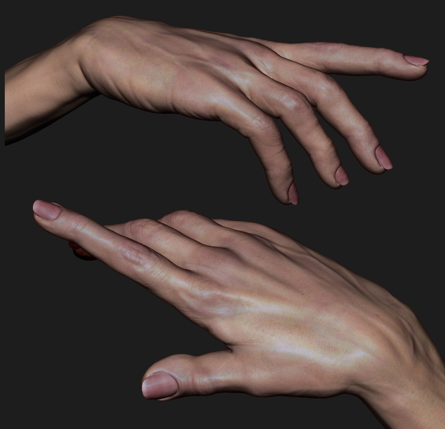 ArtStation - Hands Sculpting and Animation - Timelapse [Zbrush]