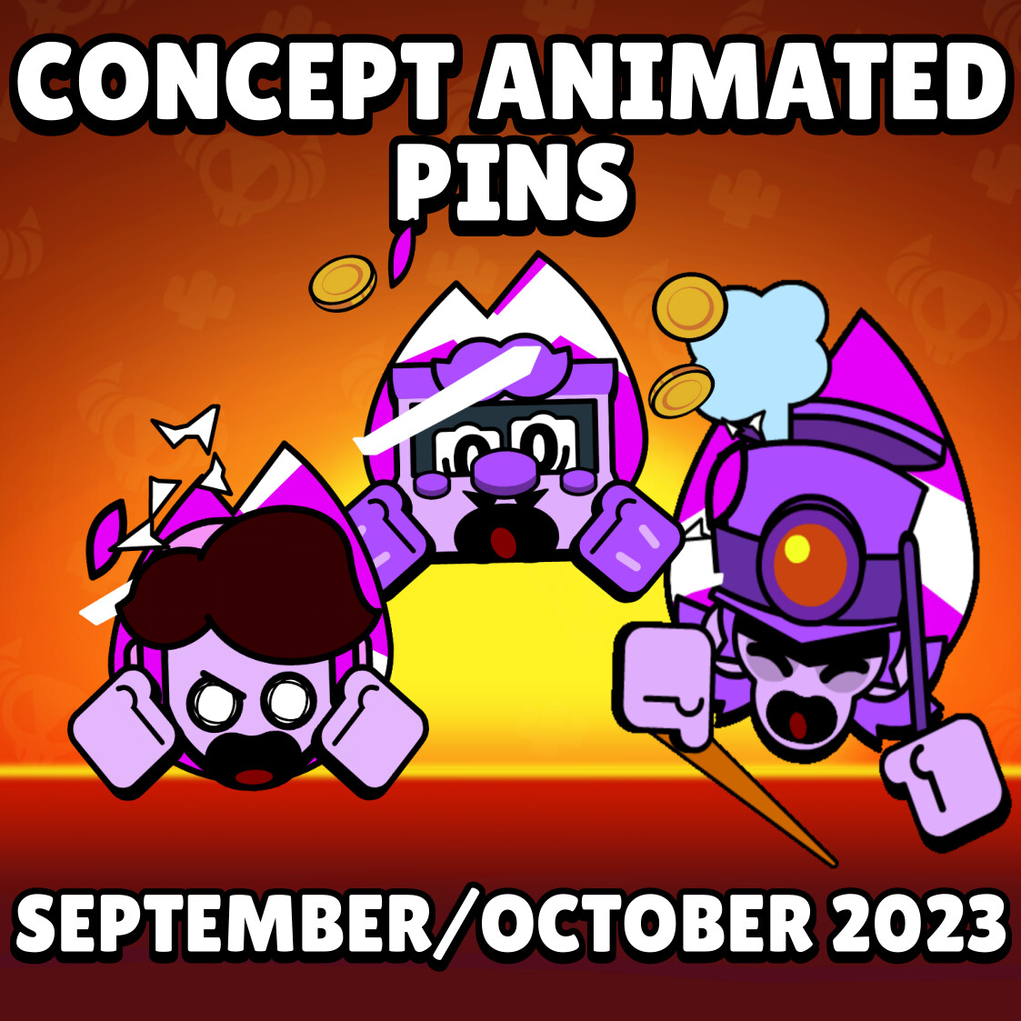 ArtStation - [2023 - September/October] Concept Animated Pins
