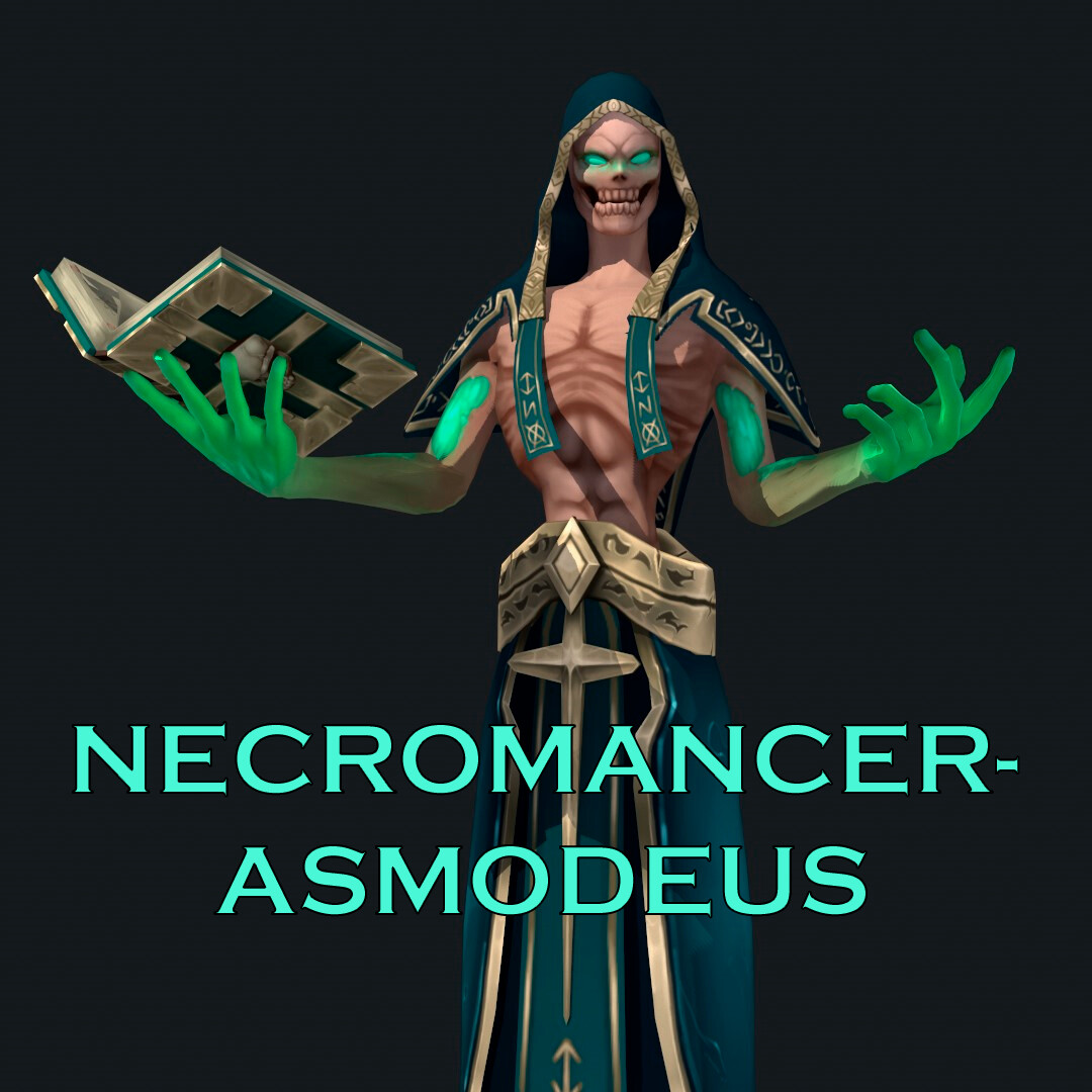 ArtStation - Necromancer - Asmodeus